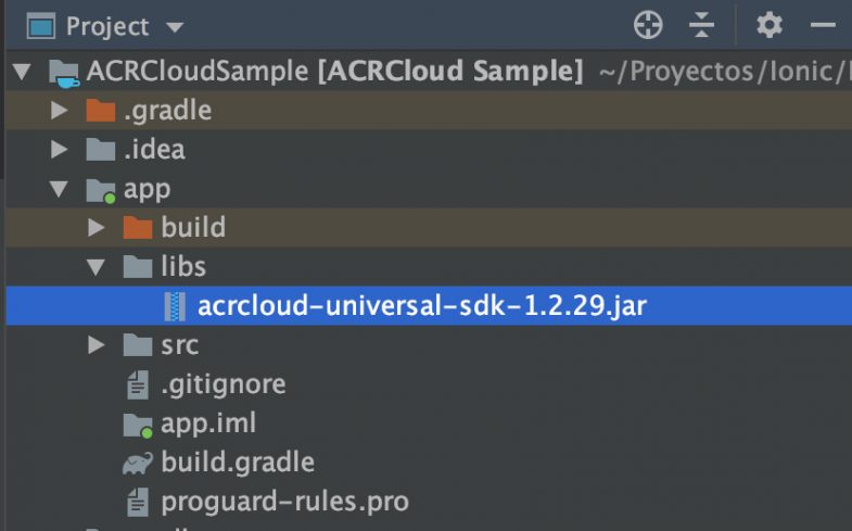 Reconocimiento de música en Android con ACRCloud